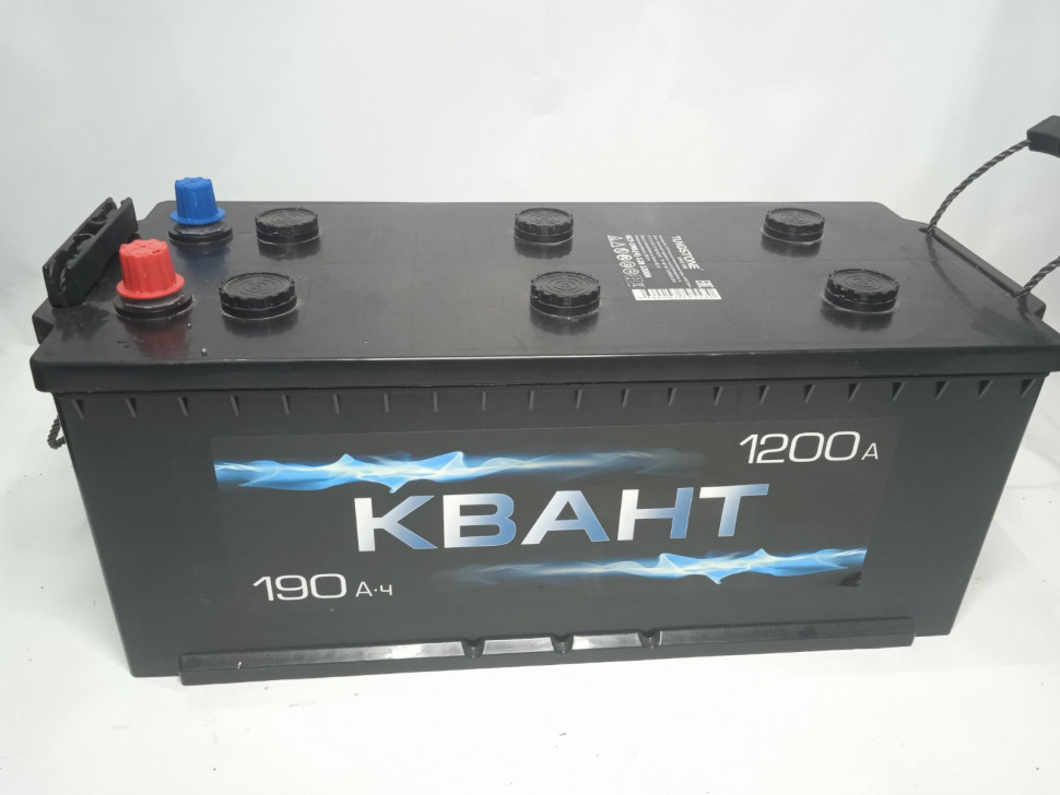 Аккумулятор 6 СТ 190 ВЛЧ КВАНТ болт (п.т. 1200 Ач)