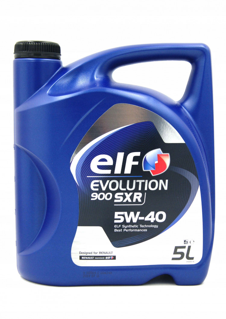 Масло мотор. 5W40 ELF Evolution 900 SXR API SN/CF ACEA A3/B4 пластик (4 л.) 1*3 шт.